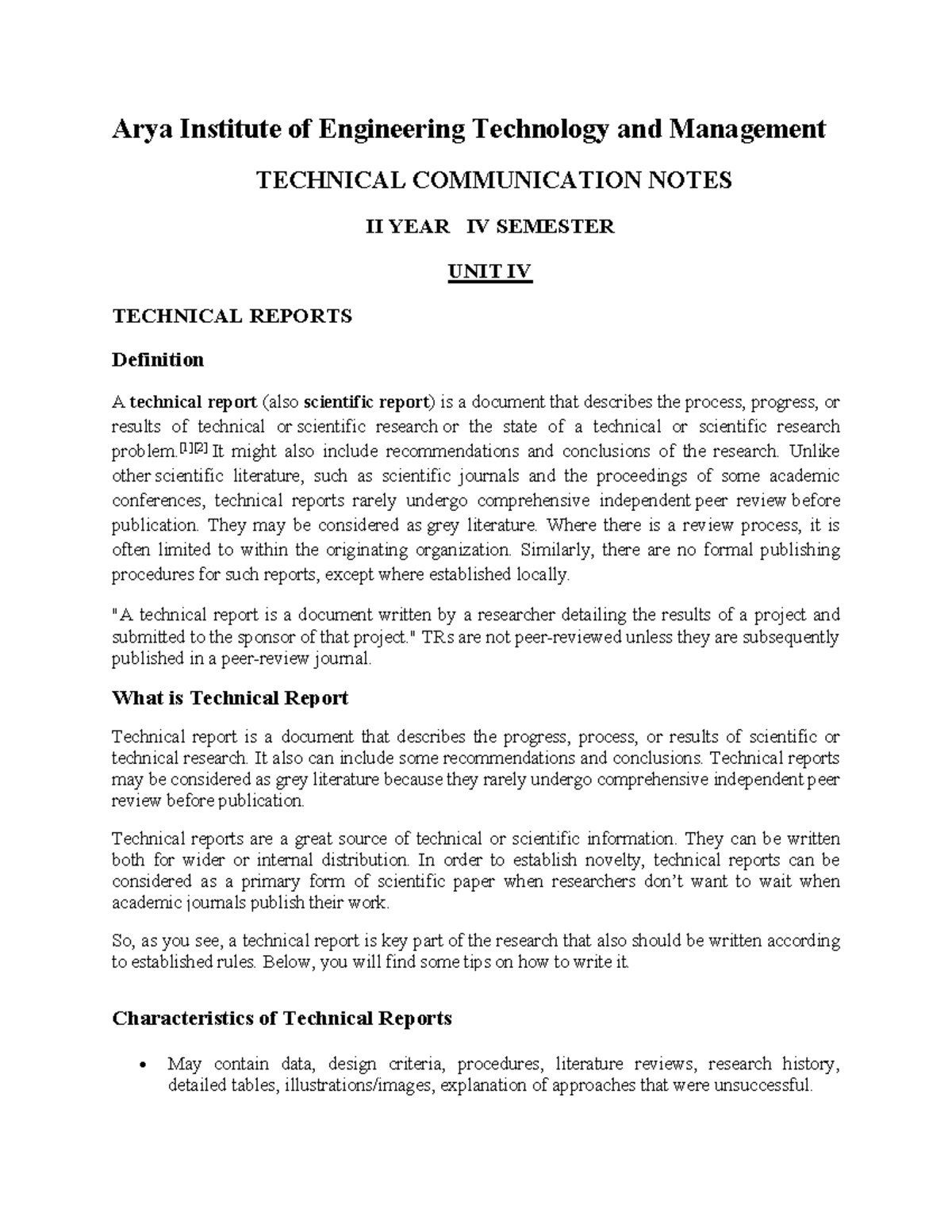 3CS1 TC Unit 4 - TC ASSIGNMENT - Arya Institute of Engineering ...