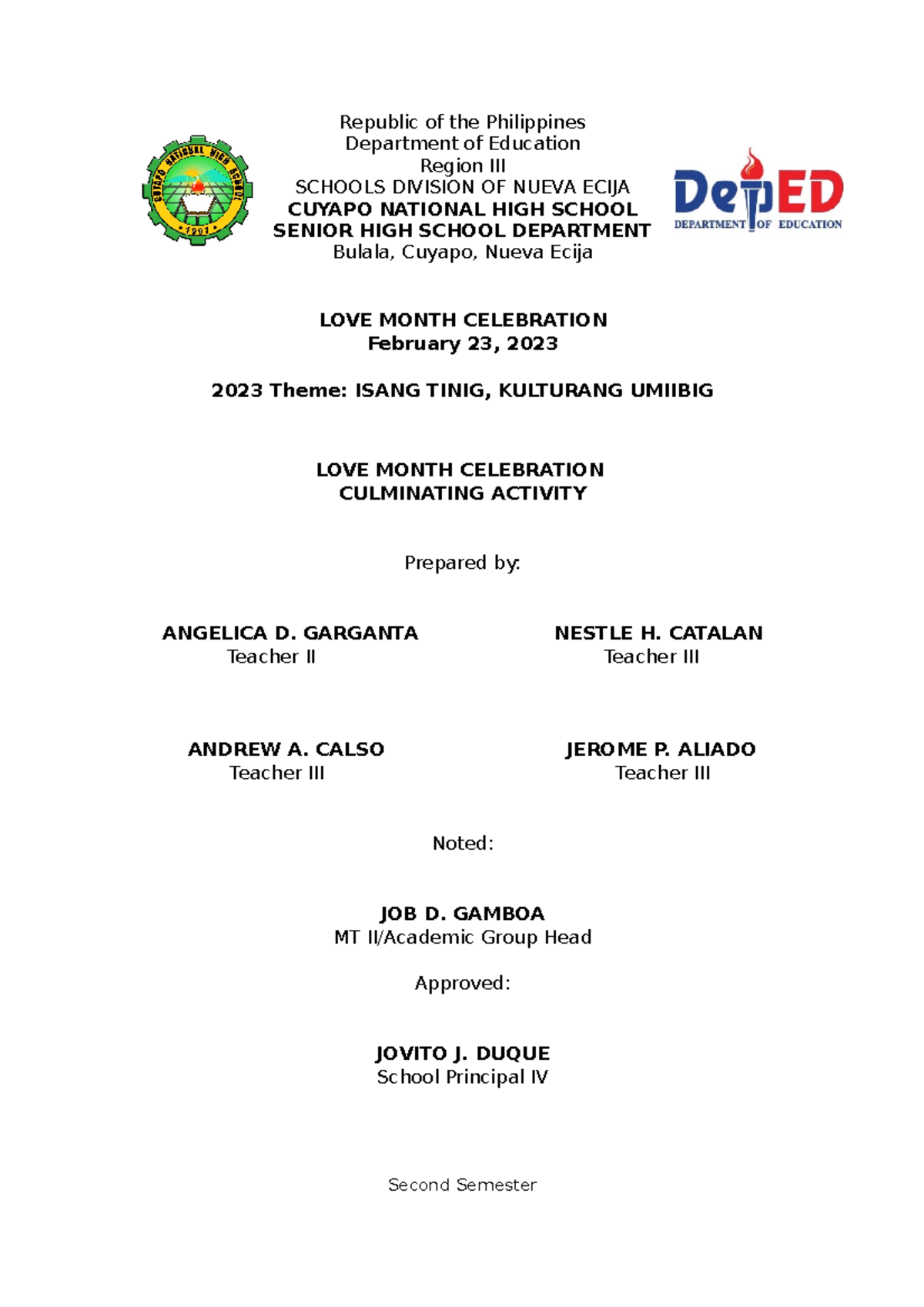 Filipino- Proposal-V2 - Republic of the Philippines Department of ...