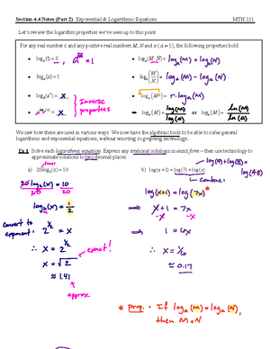 Page 2 - Lab Worksheet - MAT 1033C - Studocu