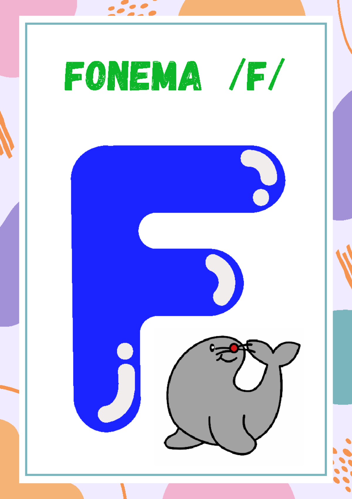 Fonema F Cuaderno DE Dislalia - FONEMA /F/ ¿ QUIÉN ES ÉL? SOY YO : LIAM ...