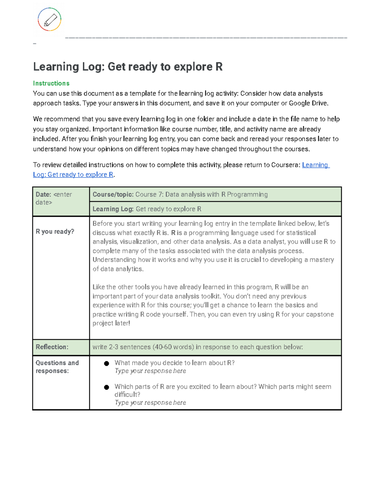 T Grl U 5-XTx6q5VOfly 8e Yw fceedbab 923c44b7889850 a8e25412 f1 Learning-Log-Template - Studocu