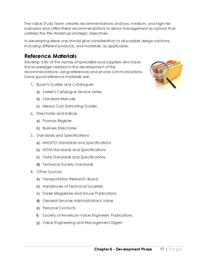 Value Engineering-1 - Lecture notes 1-3 - Chapter 1 – Value ...