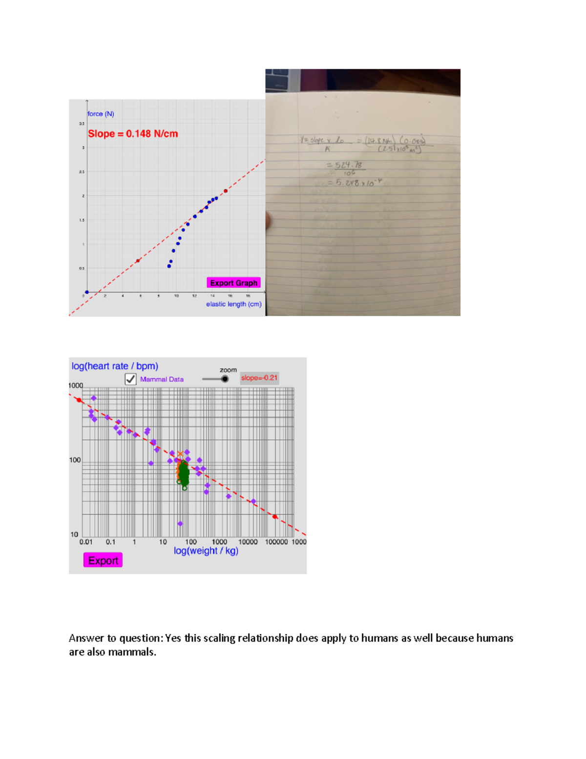 Lab 2b. Phys 1080 - Phys 1080 lab 2b - Answer to question: Yes this ...