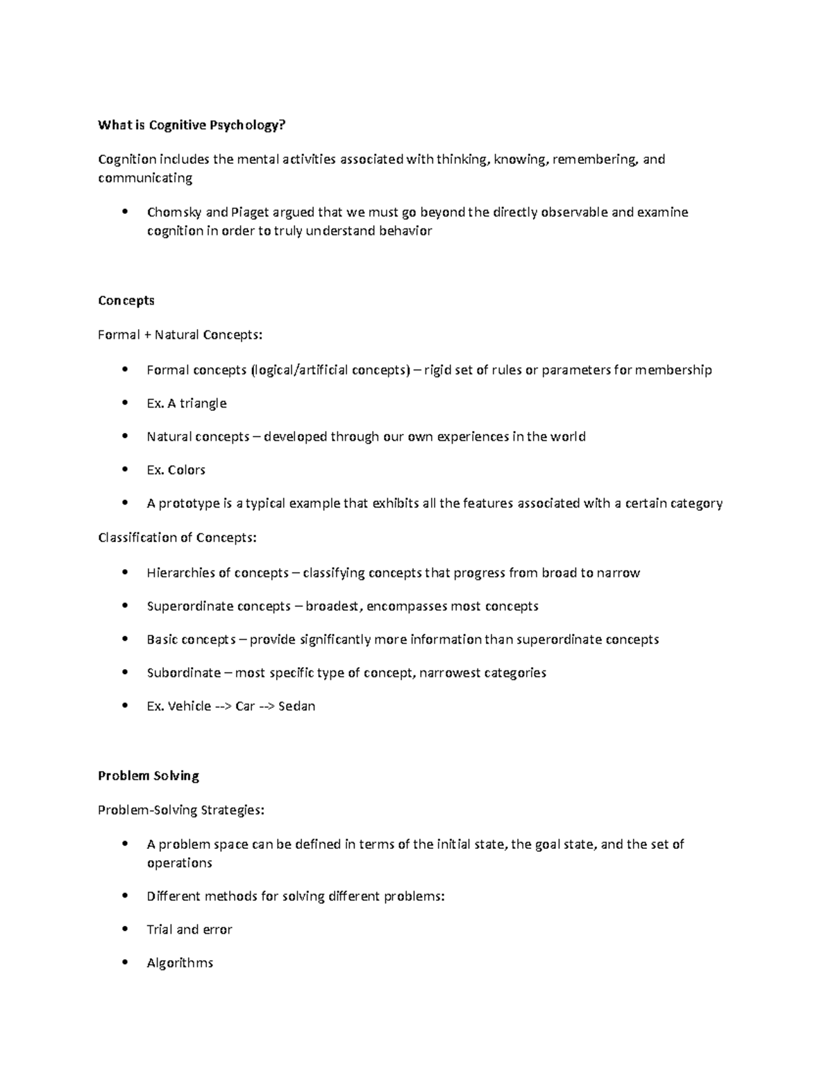 Cognition and language - What is Cognitive Psychology? Cognition ...