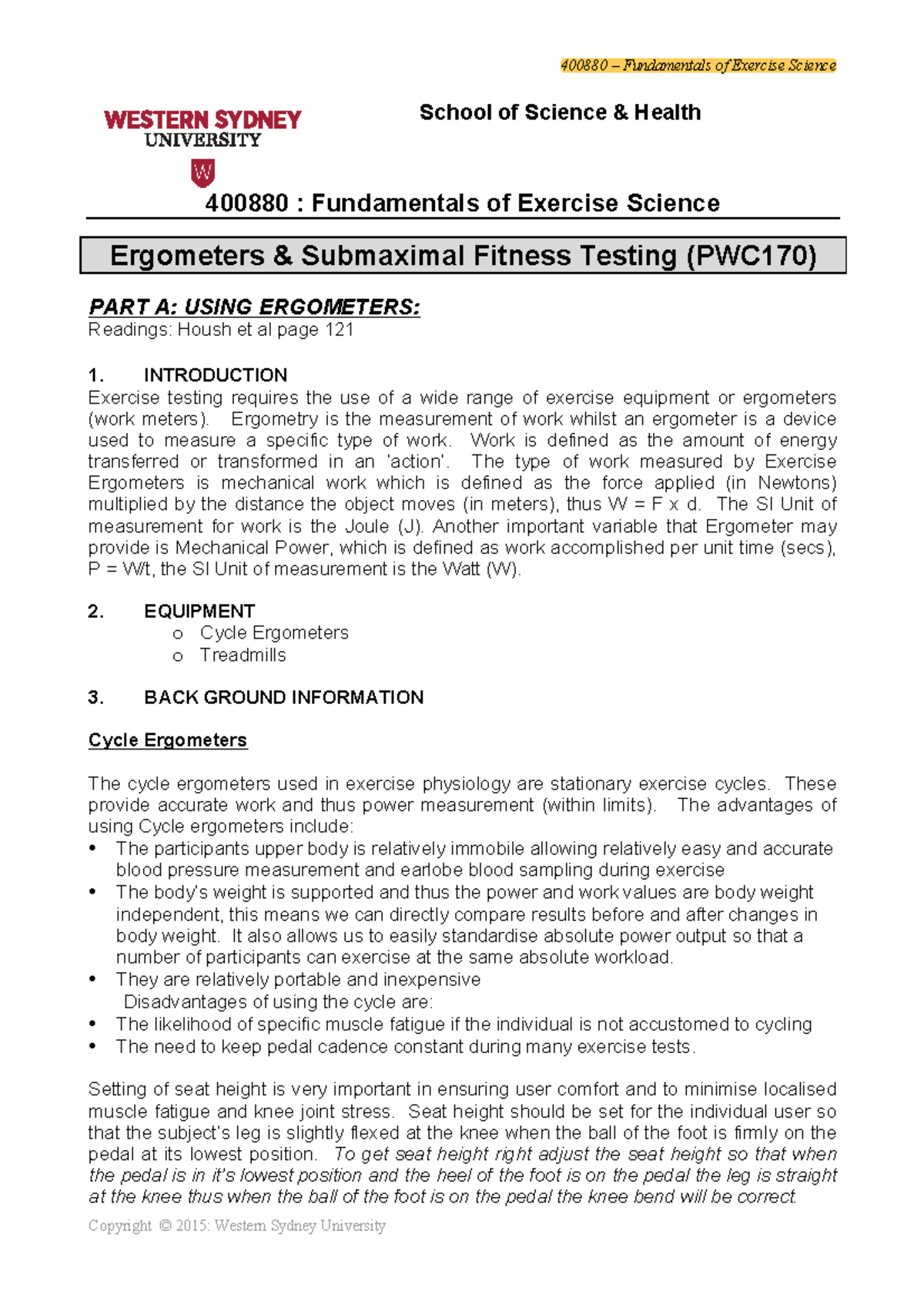 PRAC 3 - hope this help, its a tutorial note from week 3 - 400880 ...