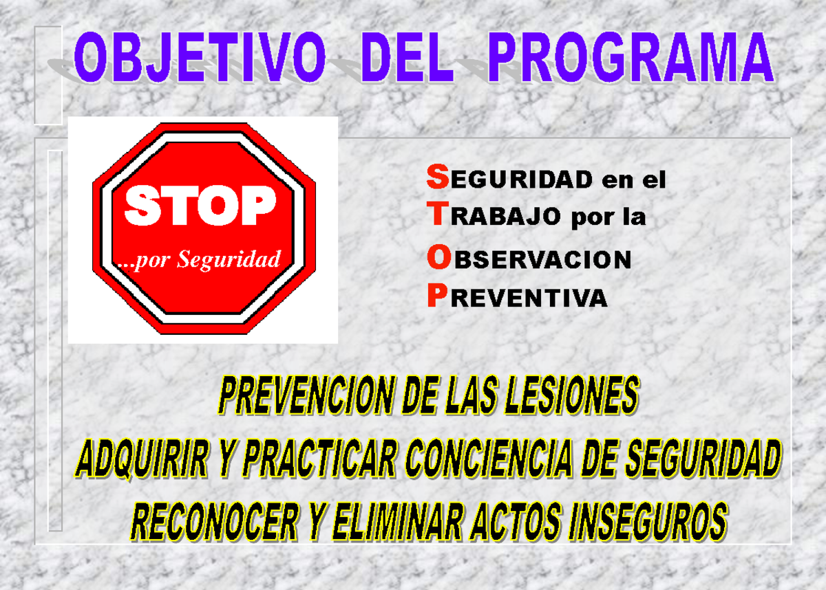 Ilide - libros de programa stop - .. Seguridad STOP SEGURIDAD en el ...