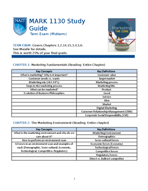 Marketing Research - Simulation - Worksheet - Backpack Simulation ...