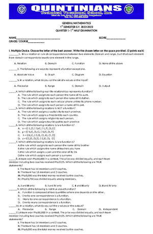 TOS Science 8 - informative - SCIENCE 8 Subject: Science 8 Year Level ...