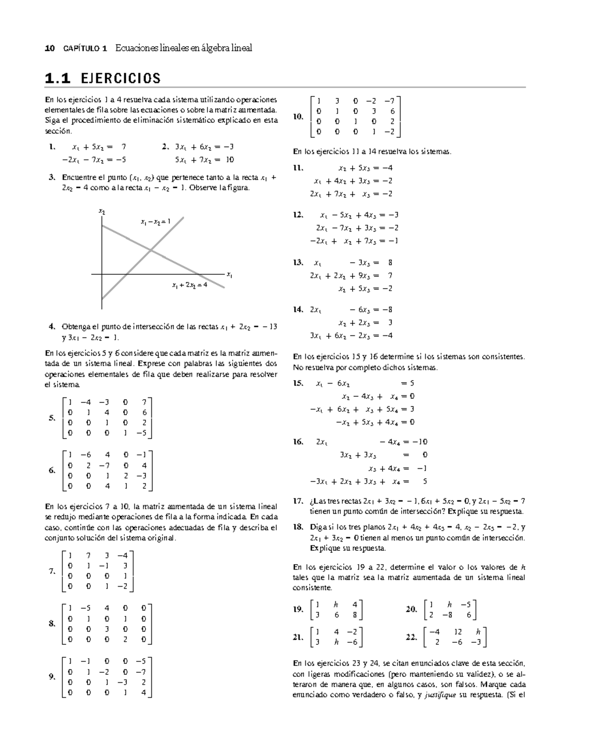 Algebra lineal y sus aplicaciones 2C 4ta Edicin - David C. Lay-Pag 10 y ...