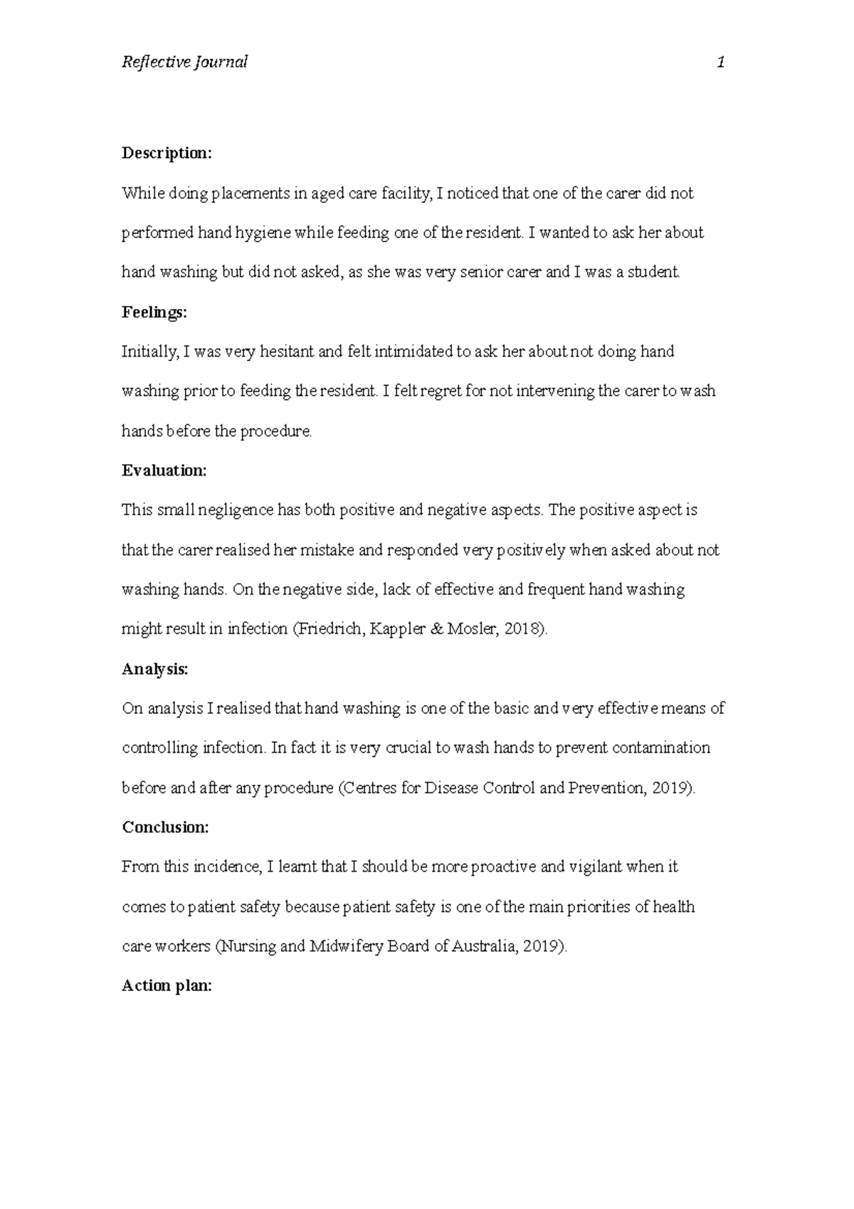 RJ WEEK 1 - the assignments is about the critical reflections in ...