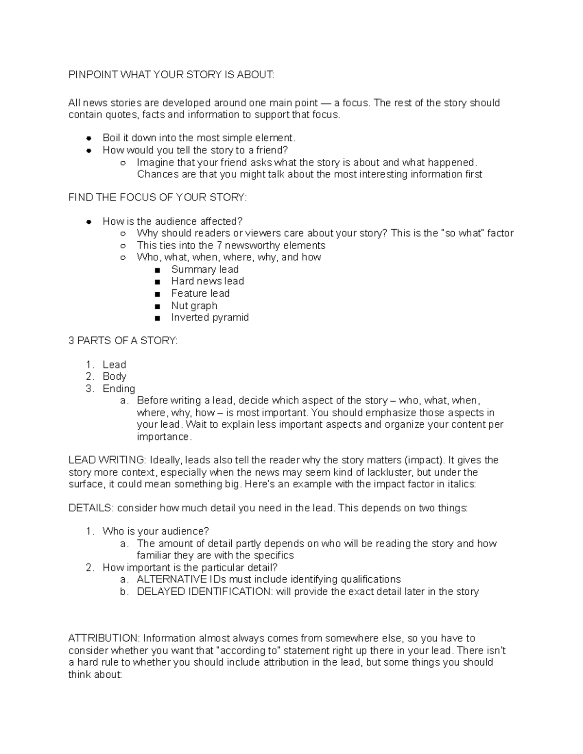 WHAT ARE THE Elements OF AN Article PINPOINT WHAT YOUR STORY IS ABOUT what-are-the-elements-of-an-article-pinpoint-what-your-story-is-about