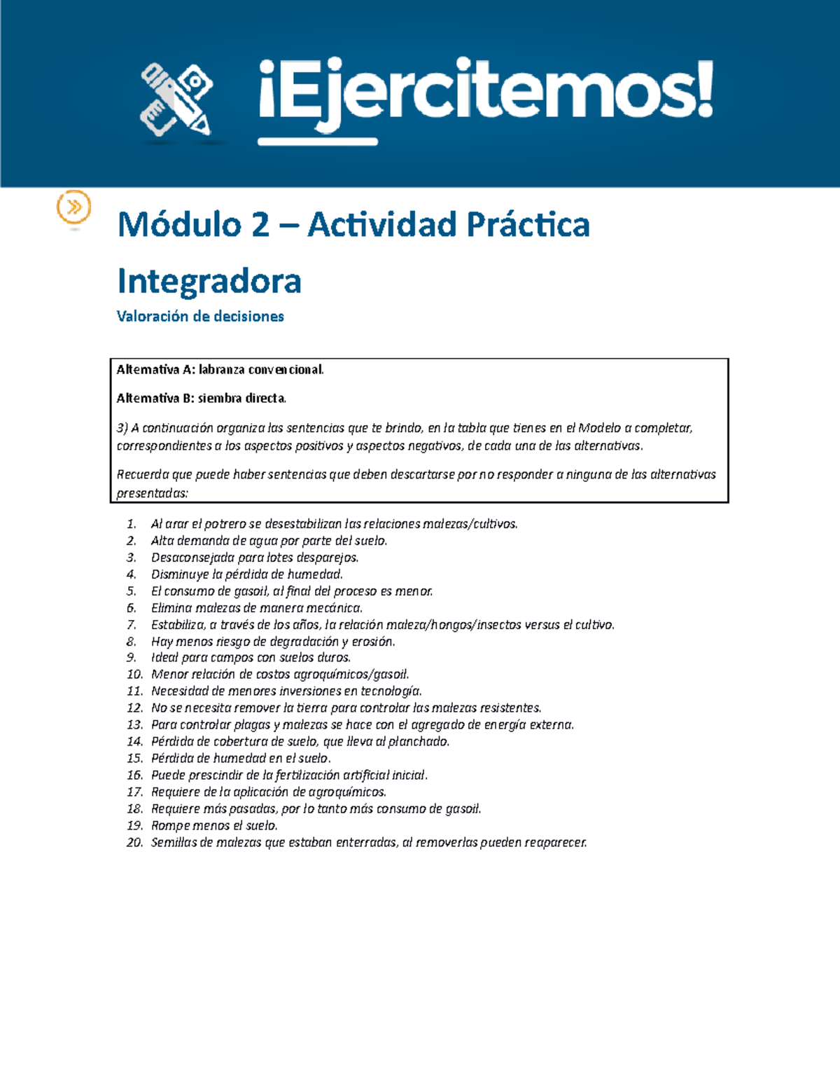 Actividad 4 M2 modelo - API2 - Módulo 2 – Actividad Práctica Integradora Valoración de ...