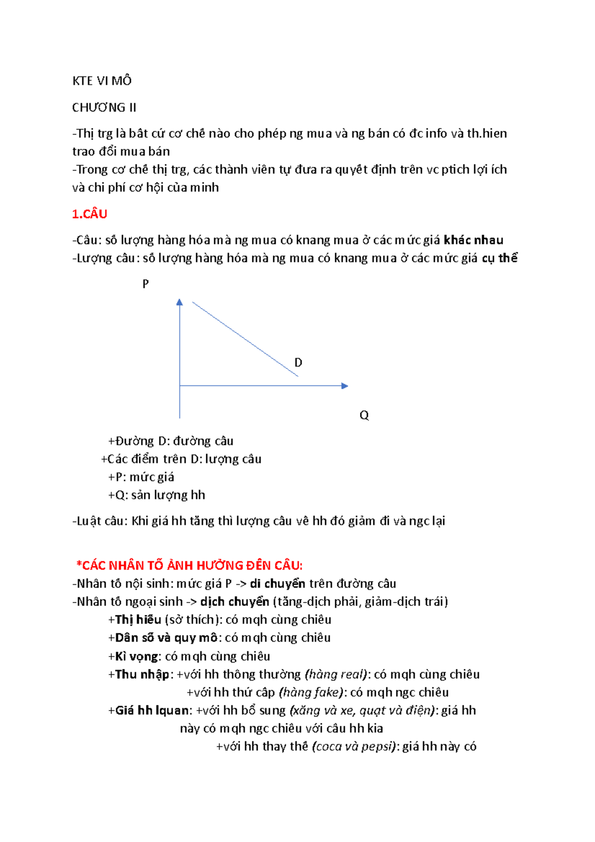 KTE VI MO Chuong 2 - kte vi mo - KTE VI MÔ CH ƯƠNG II -Th trg là bấất cị ứ c ơchếấ nào cho phép ...