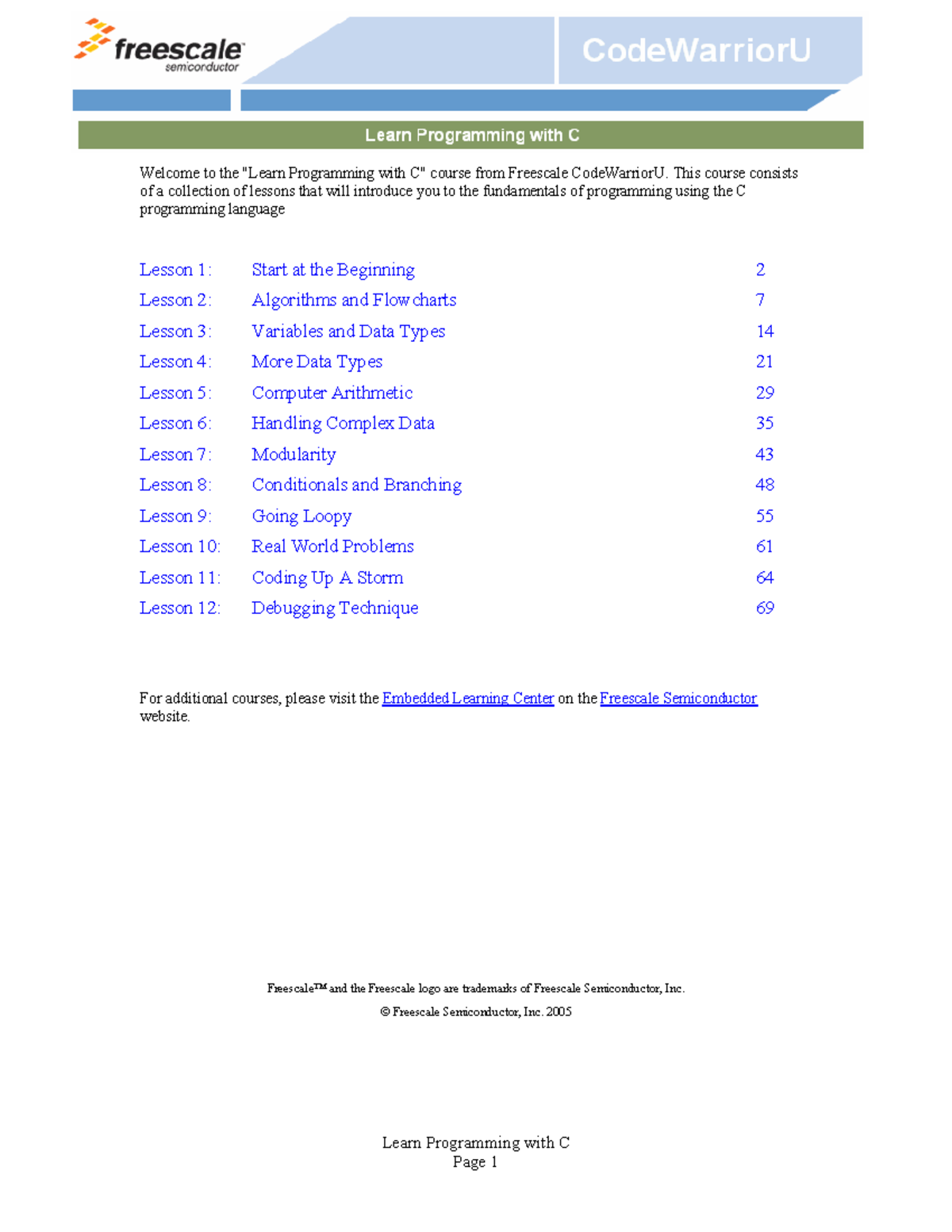 TP C Programming - MECH 215 - Concordia - Studocu