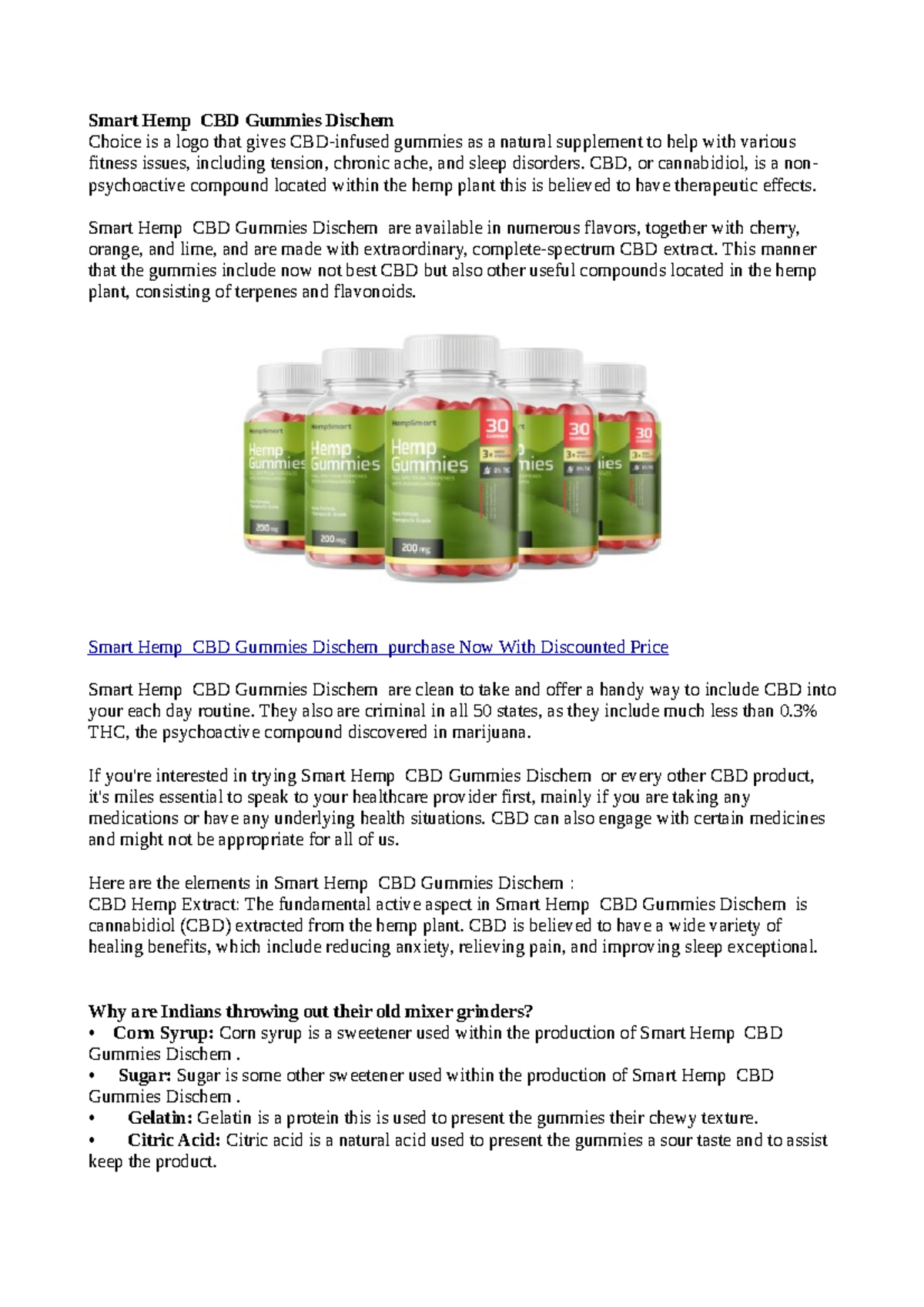 Smart Hemp CBD Gummies Dischem Reviews [Latest Update 2024] Pros, Cons ...