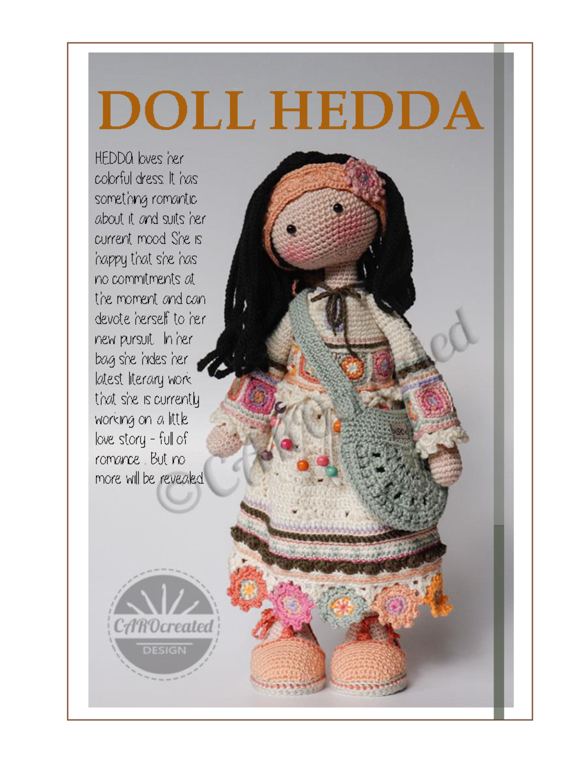 Hedda - DOLL HEDDA HEDDA loves her colorful dress. It has something ...