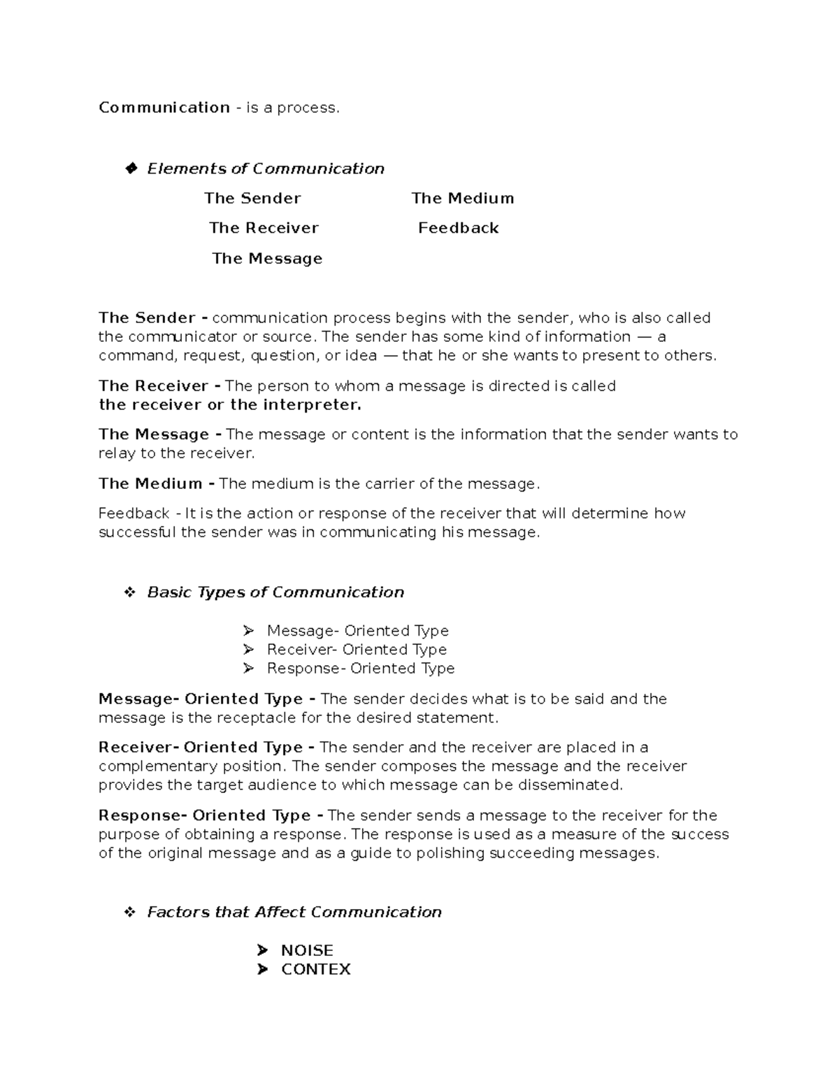 Crime Detection Investigation - Communication - is a process. Elements ...