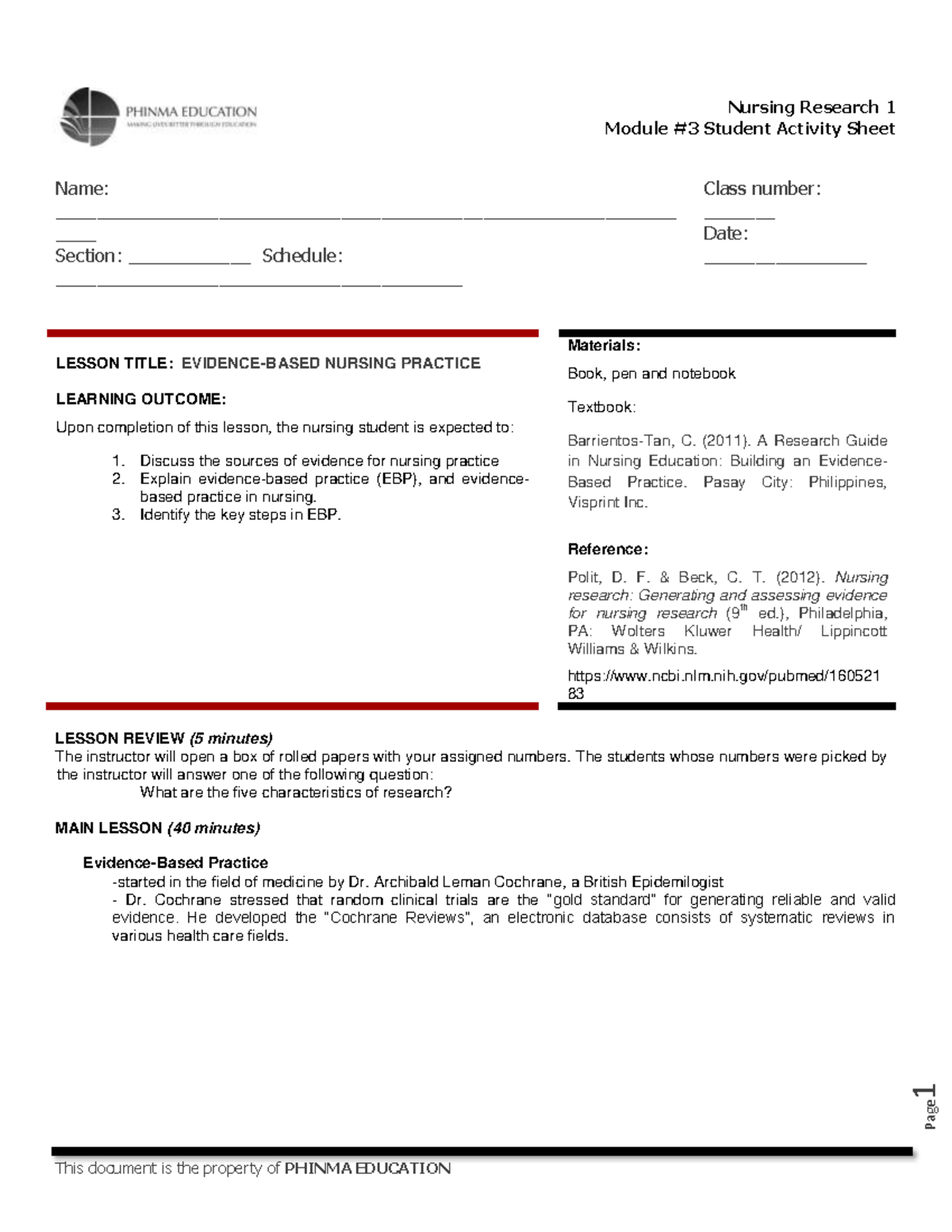 SAS-Session-3 - bbbbbbbbbbbbbbb - Module #3 Student Activity Sheet Name: - Studocu