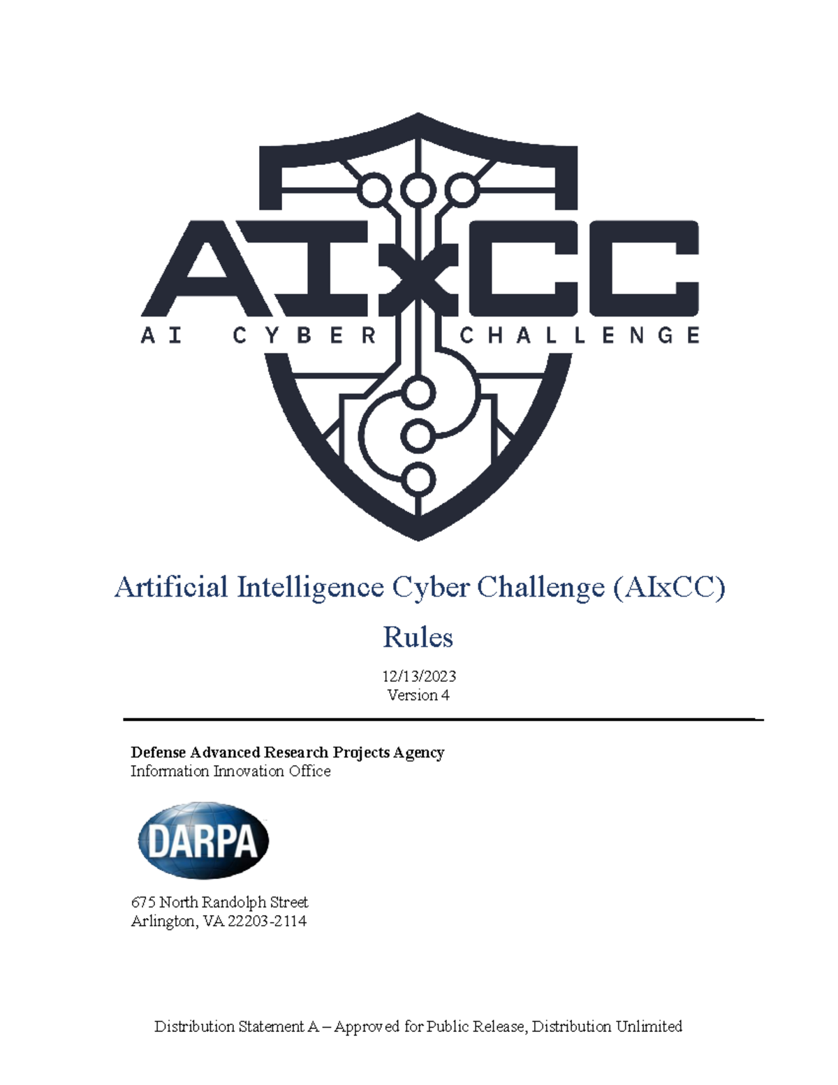 AIx CC Rules v4-1 copy - Nothing - Distribution Statement A – Approved ...