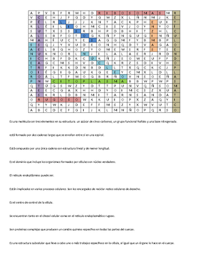 Cuestionario de biologia metabolismo - Son cambios químicos que se ...