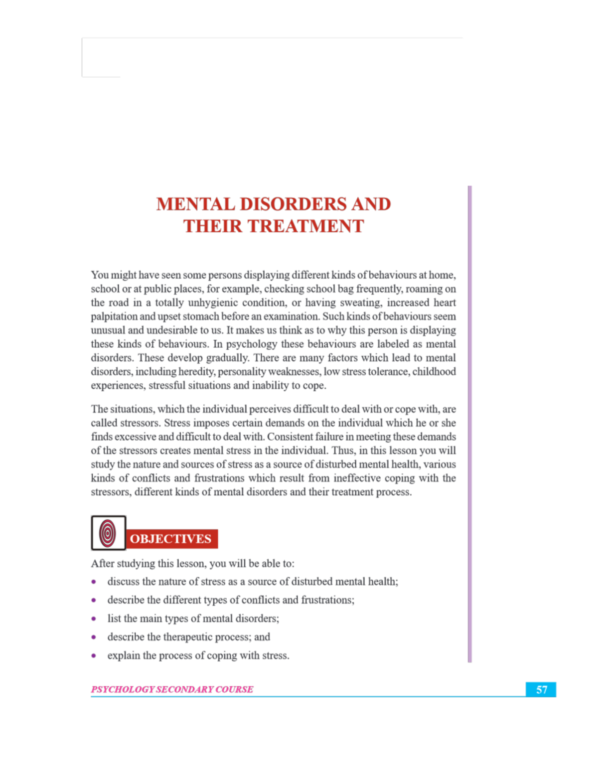 Mental disorder and their treatment - Psychology - Studocu