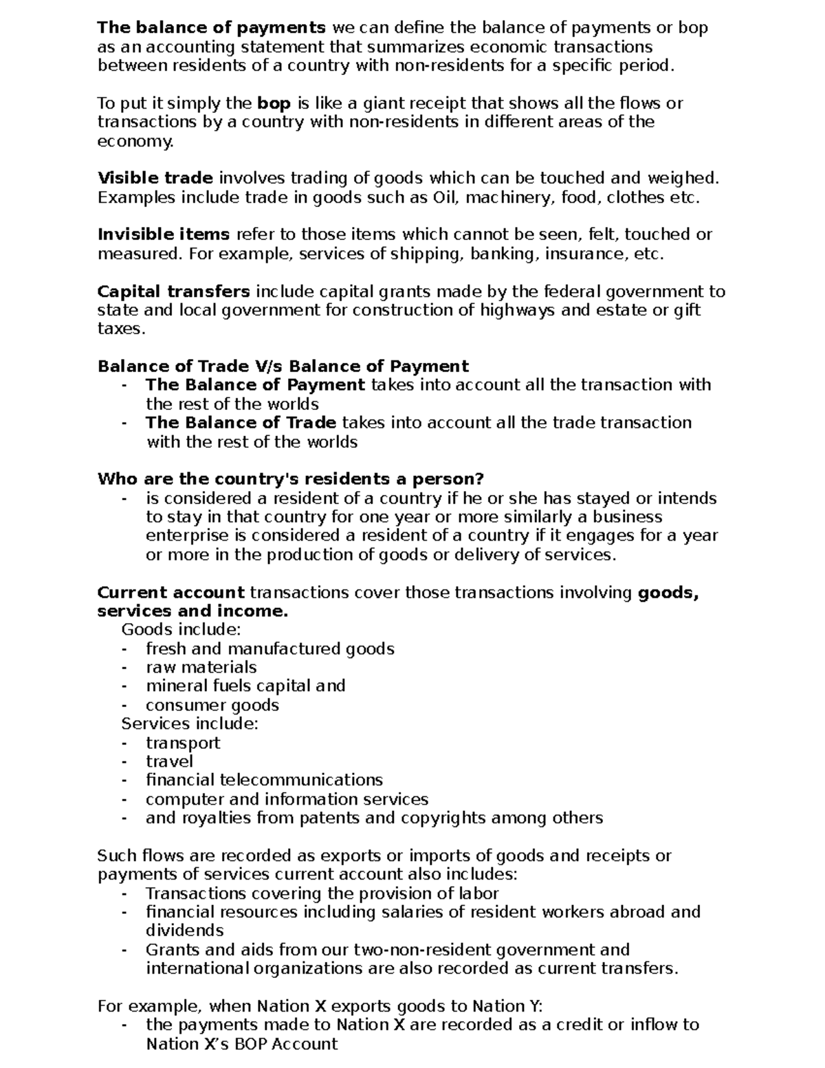Econ-Report-Script - Econ-Report-Script - The balance of payments we ...