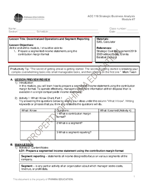Assessment Reviewer - ACC 150: Valuation Concepts and Methods Student ...