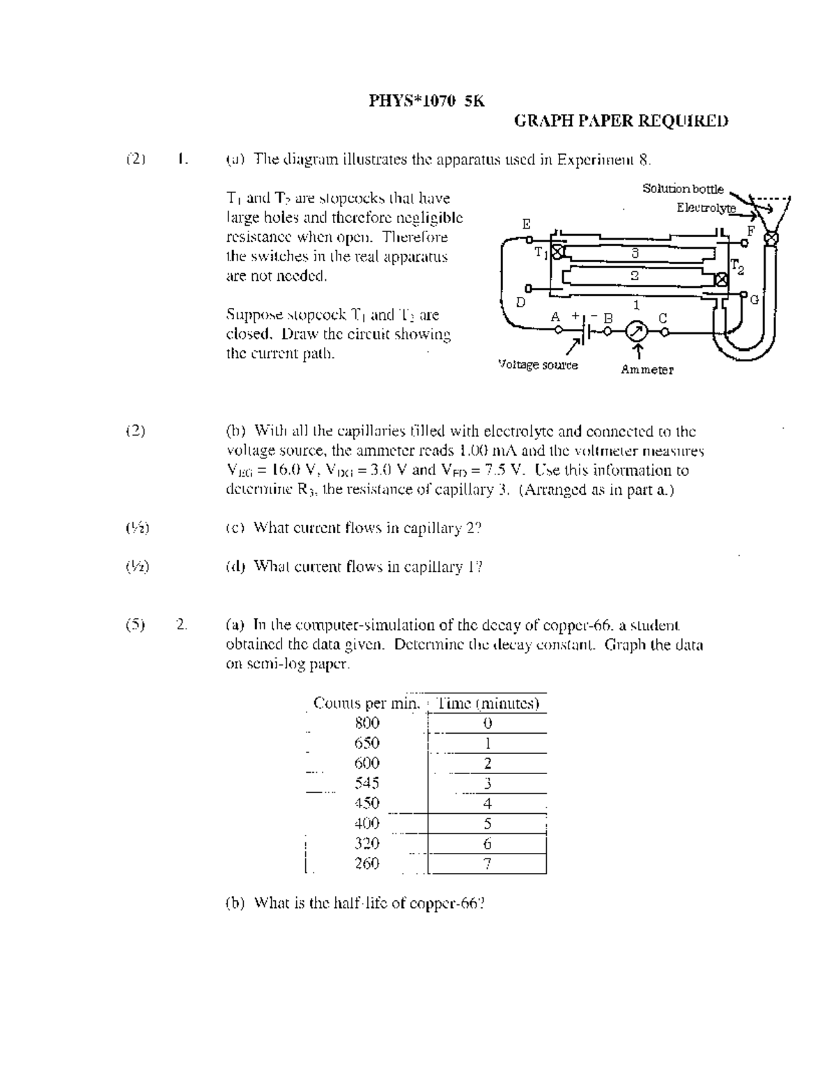 Quiz5 physics 2 practice quiz - Phys 112 - Studocu