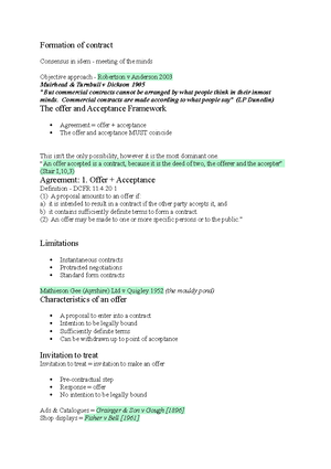 Condensed Notes - OBS 1A - CONDENSED NOTES – OBLIGATIONS 1A Contents ...