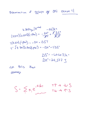Note Jan 17, 2023 - Quant chem lecture notes - very chemical has a ...