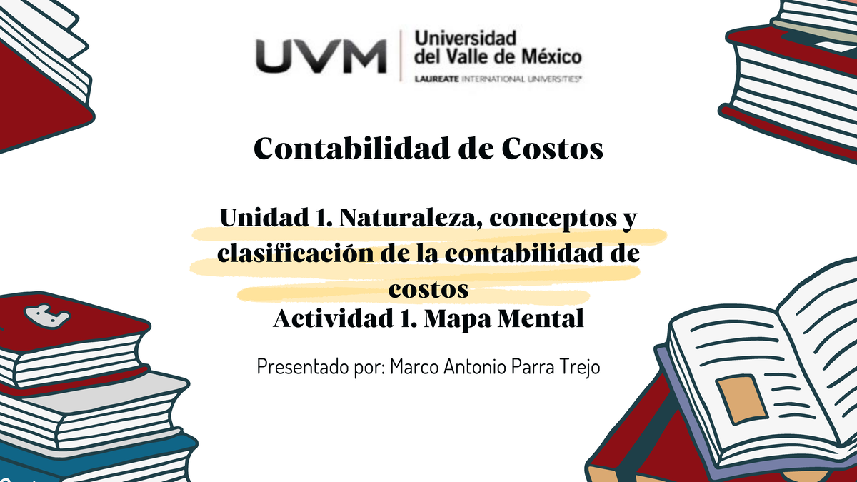 Actividad 1. Mapa Mental - Unidad 1. Naturaleza, conceptos y clasificación de la contabilidad de ...