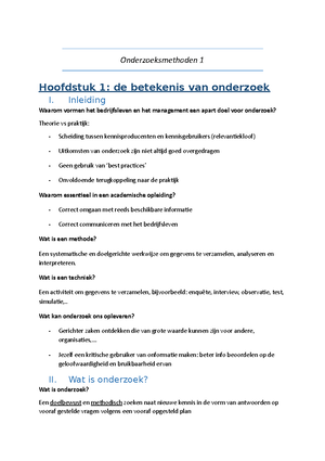Onderzoeksmethoden module 4 - Maar een probleem met surveys is dat de ...
