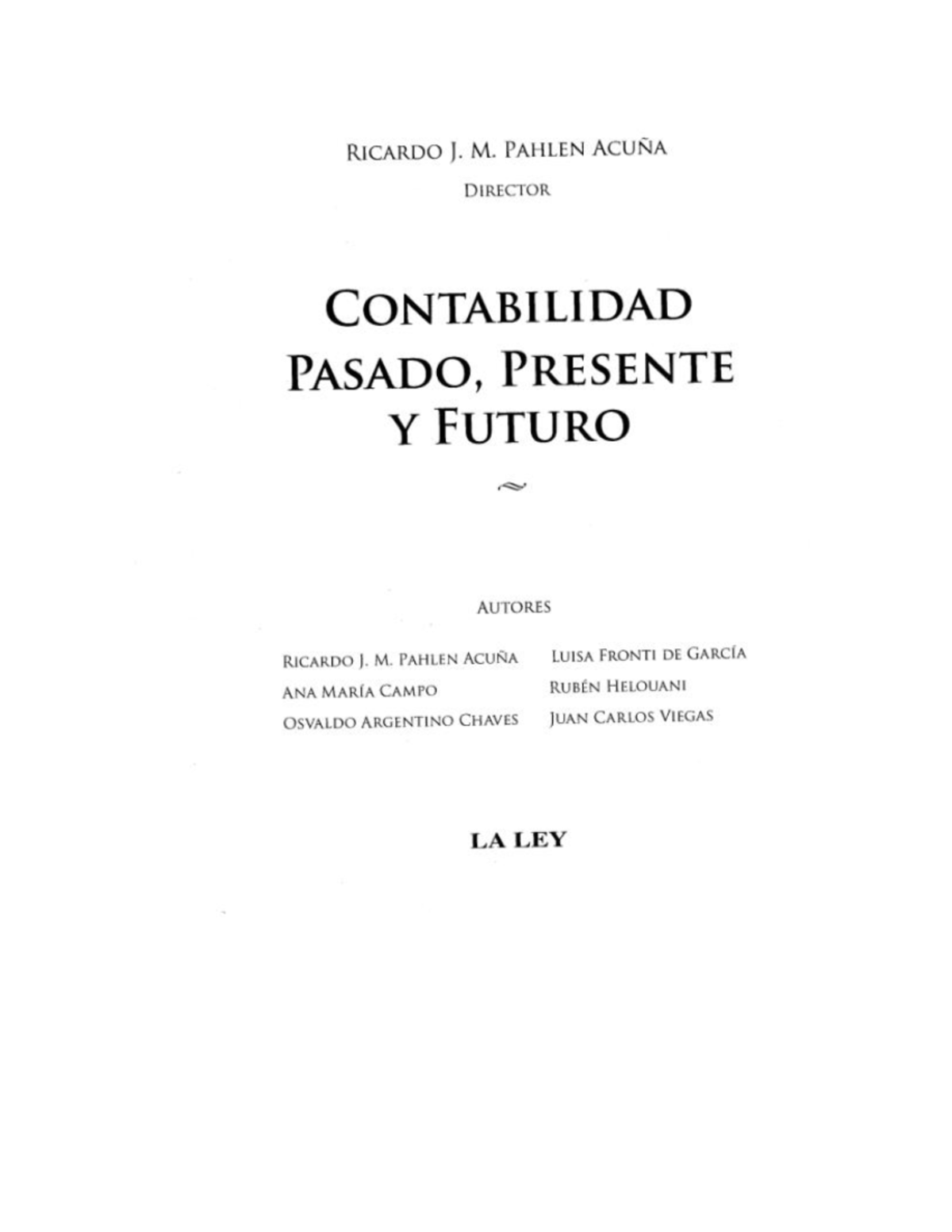 CAP XIII Contingencias Pahlen-Acuna-Contabilidad-Pasado-Presente-Y ...