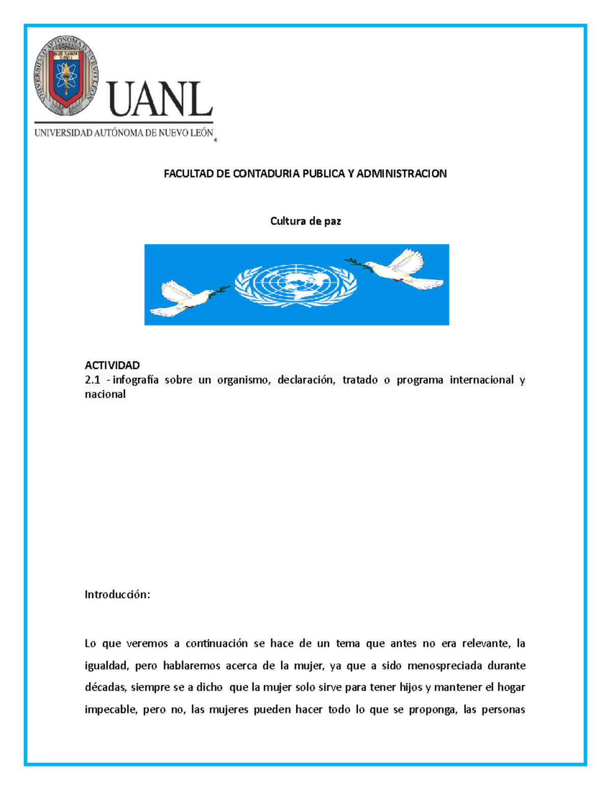 Actividad 2.1 -1 - ... - FACULTAD DE CONTADURIA PUBLICA Y ...
