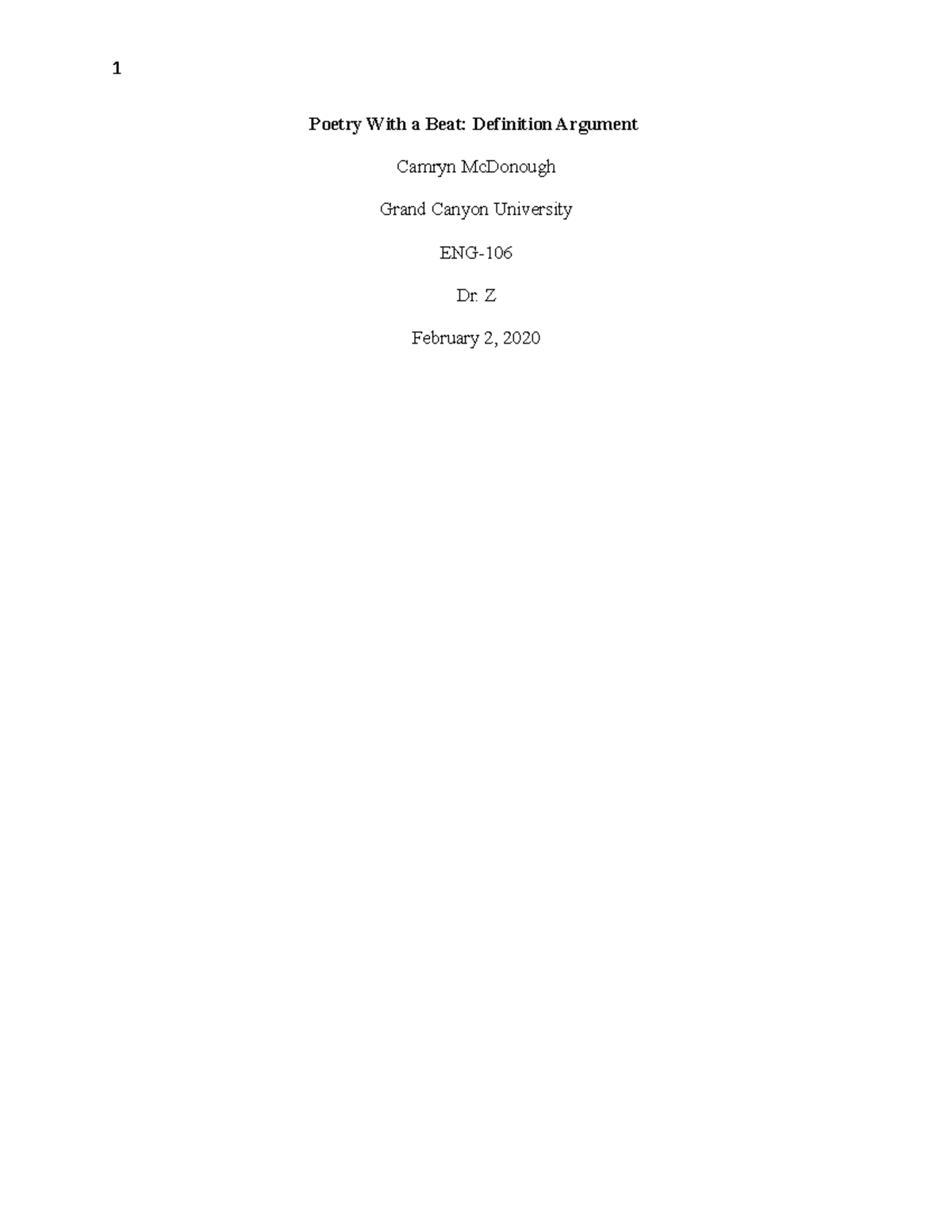 Eng 106 Petry Vs Rap compare and contrast Essay - Poetry With a Beat ...