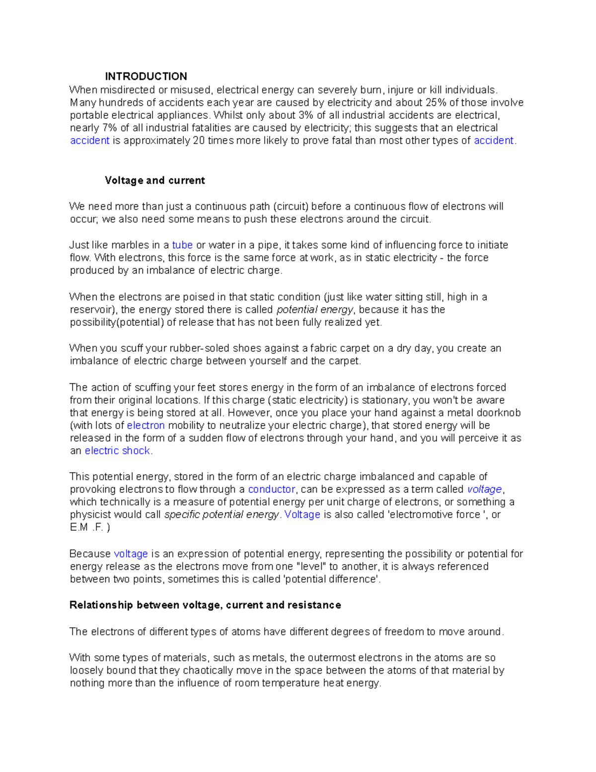 Safety Health 34 - We need more than just a continuous path (circuit ...