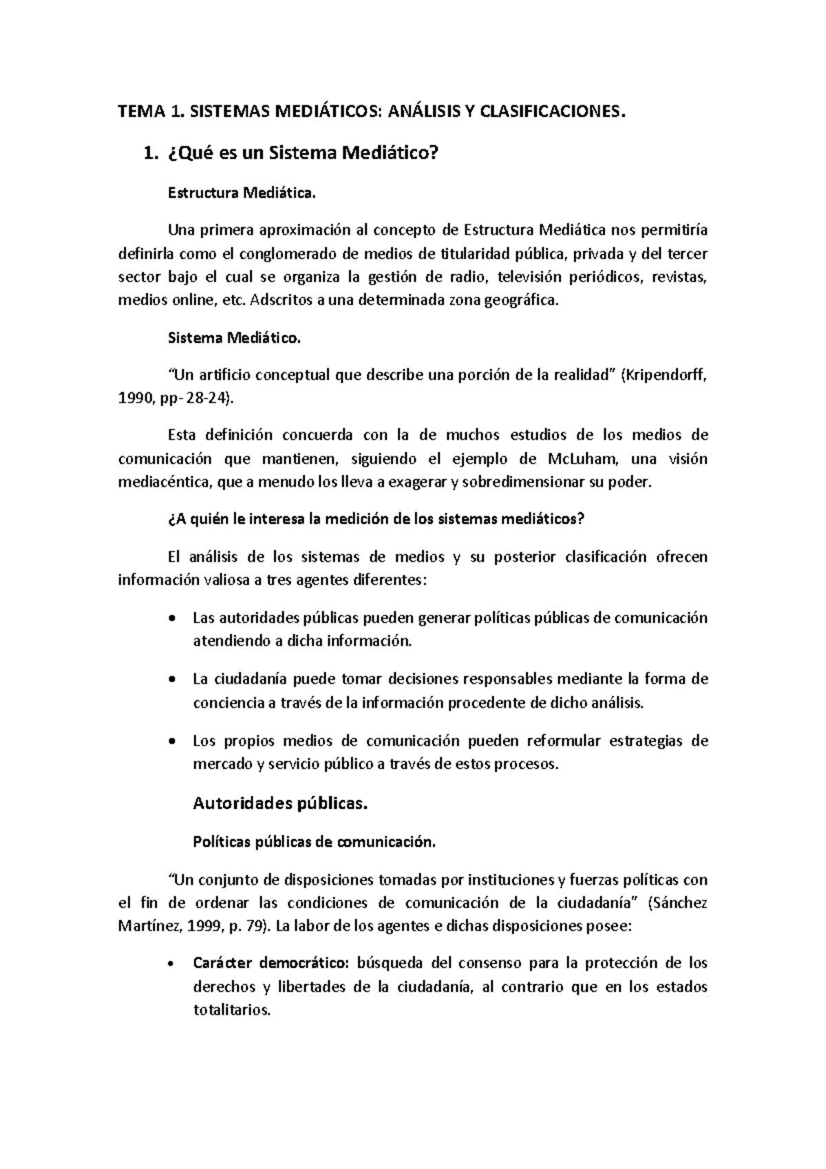 Estructura Global de Medios - Warning: TT: undefined function: 32 TEMA 1. SISTEMAS MEDIÁTICOS ...
