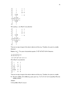 Previous Year Question Papers - Control System - KIIT University - Studocu