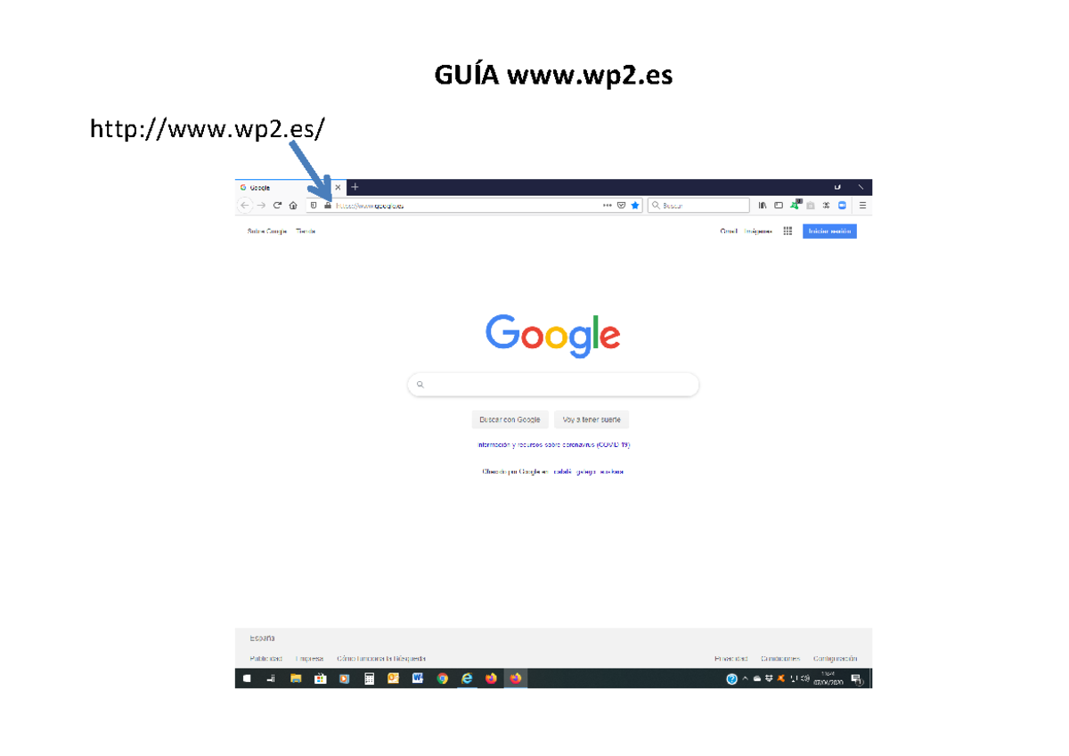 Guia www - Contabilidad y Fiscalidad - GUÍA wp2 wp2/ Para entrar en la ...