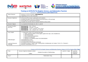 Module-2 - course - L; The Stages of Development MODULE 2 and ...