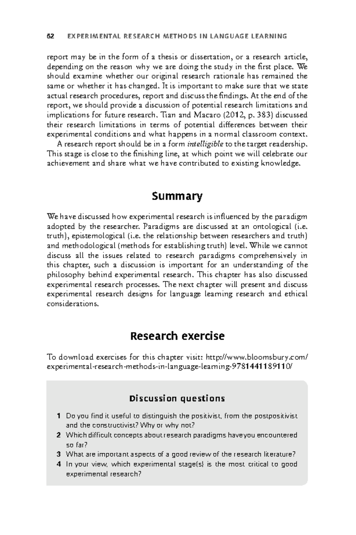 Aek Phakiti Experimental Research Methods in Language Learning ...