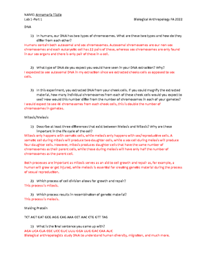 Lab 4 AY1200 Fall22 - Prof. Kimberly Raymond - Name: Annamaria Tizzio Lab Activity 4 Review ...