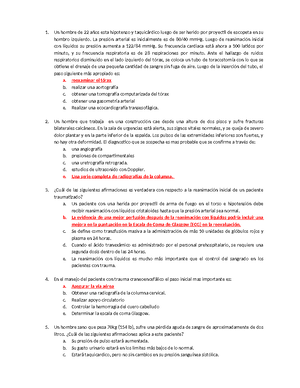 ATLS Valoración y manejo inicial - REVISIÓN PRIMARIA CON REANIMACIÓN ...