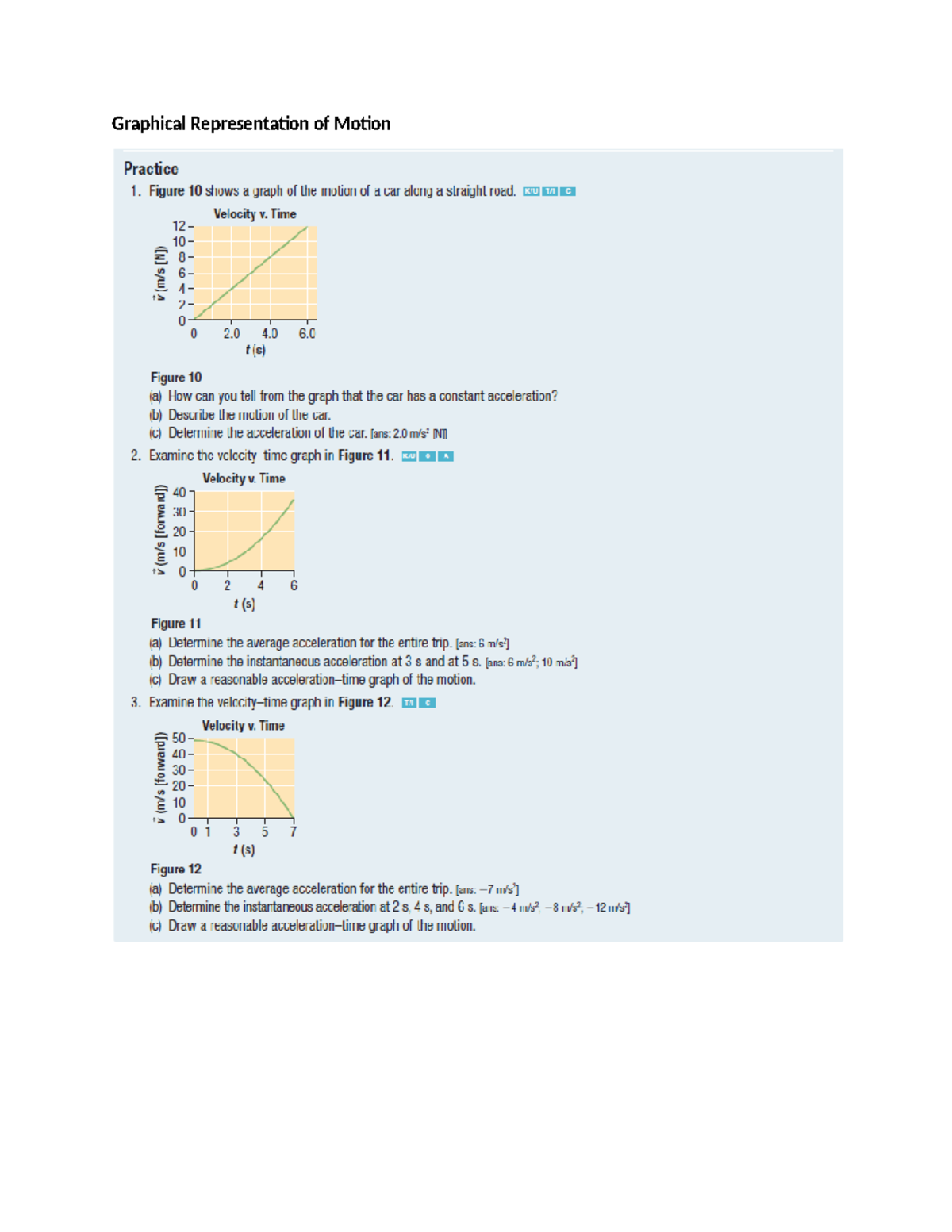 Graph Worksheet 2 - ..... - Graphical Representation of Motion - Studocu