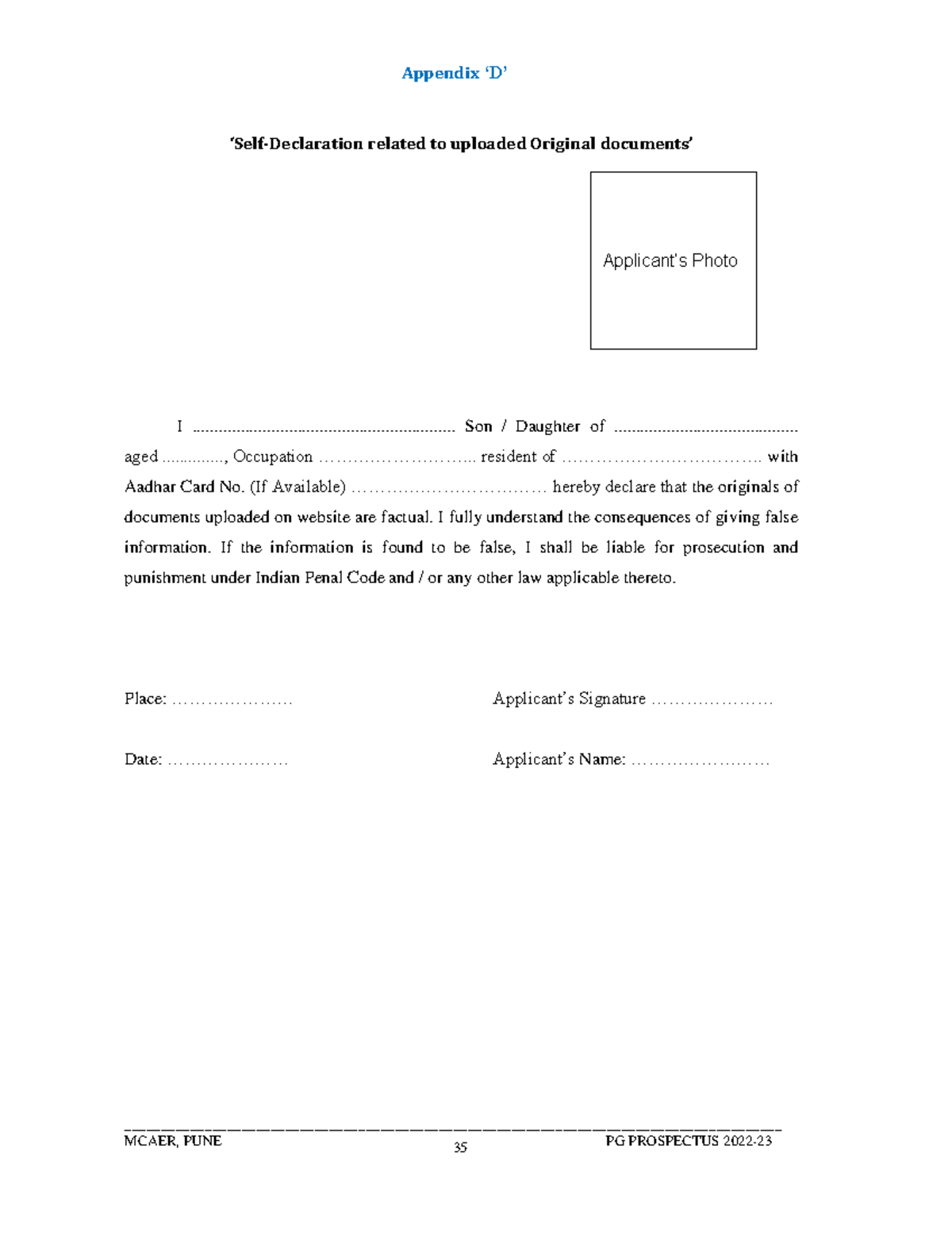 Appendix D - Doc - - Studocu