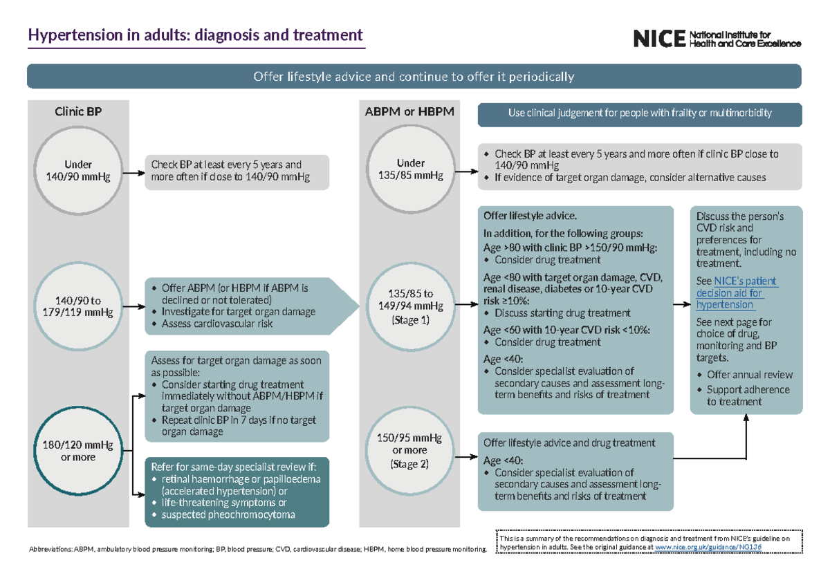 Visual summary pdf 6899919517 - Clinic BP ABPM or HBPM Hypertension in ...