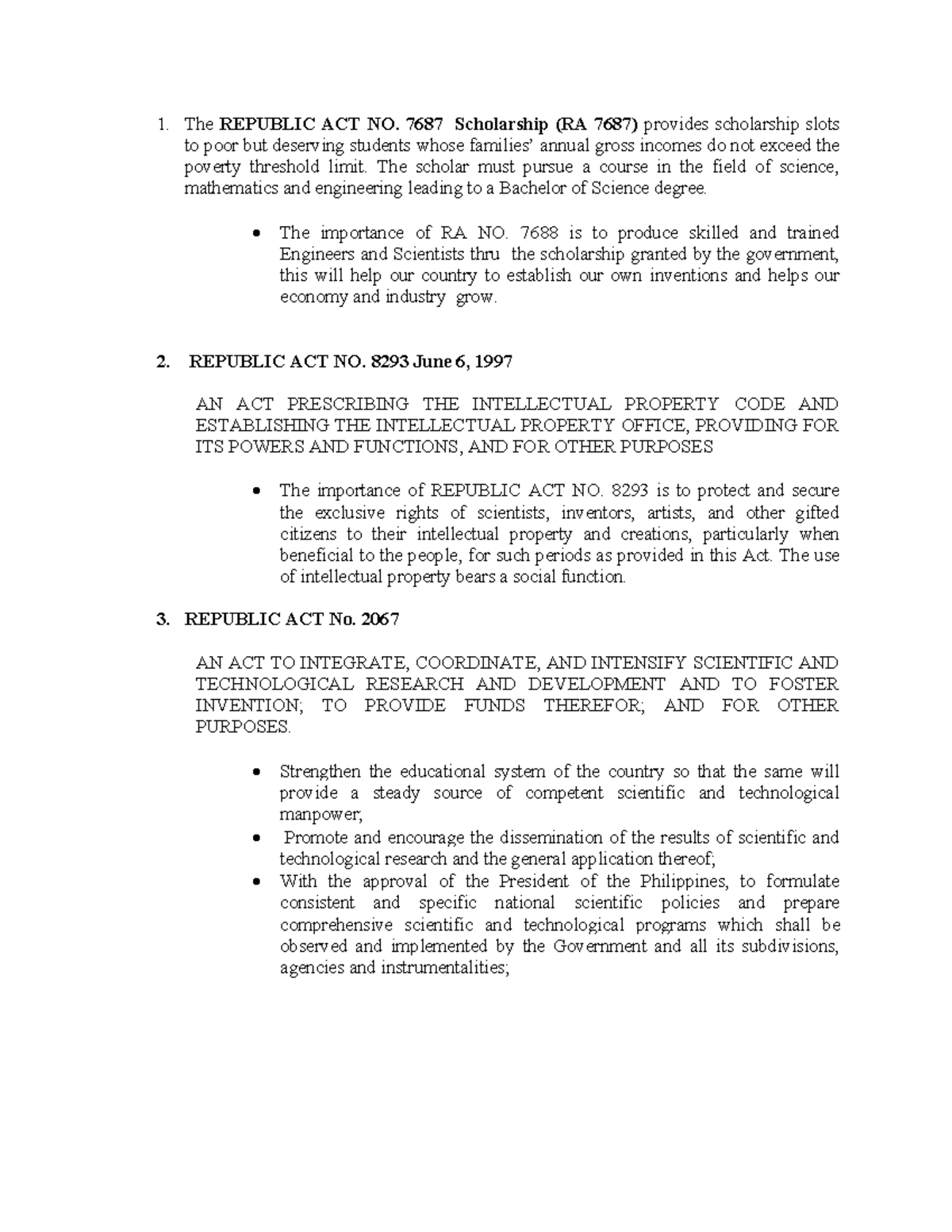 Sts compress - Meaning of Hajj - The REPUBLIC ACT NO. 7687 Scholarship ...