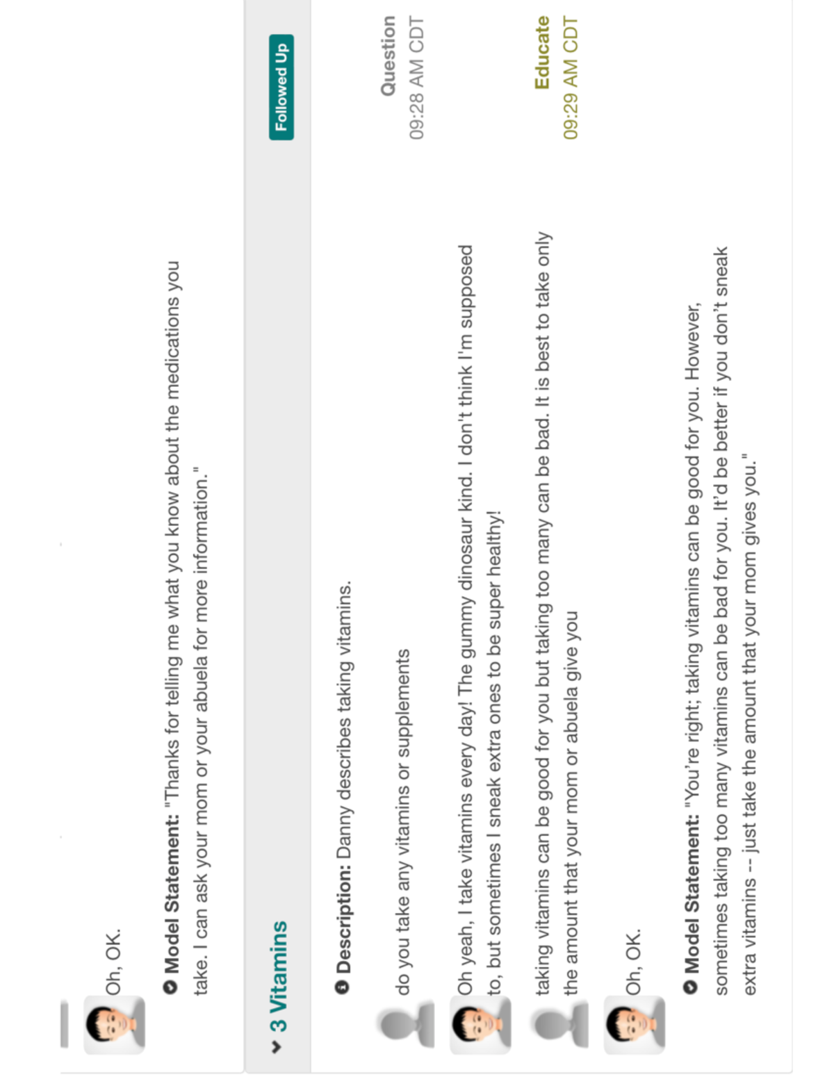 Danny rivera 2 - Shadow health education and empathy - Oh, OK. Model ...