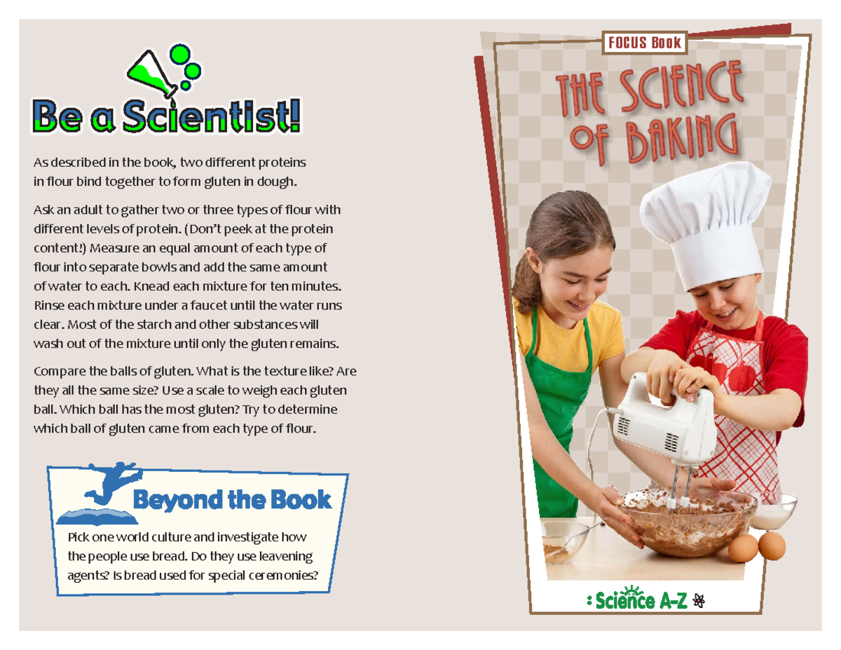 Mixing matter 5-6 focus book science of baking - FOCUS Book Beyond the ...