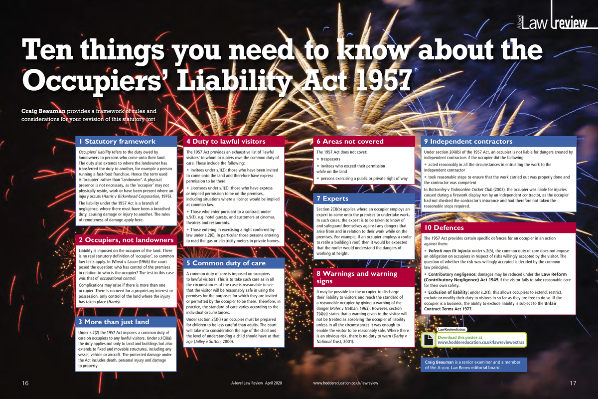 Law Review 15 3 poster - Sjsje - 16 A-level Law Review April 2020 ...